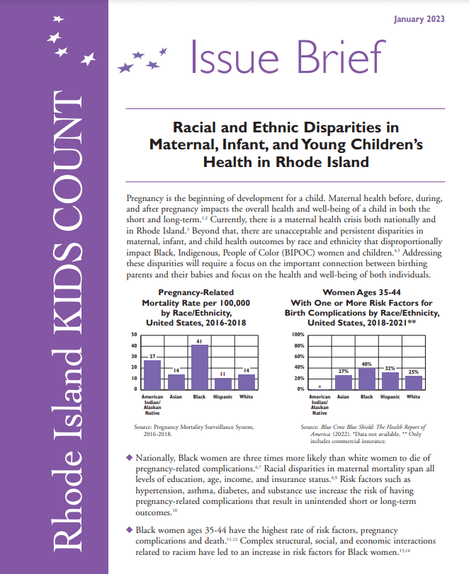 Racial & Ethnic Disparities – Rhode Island KIDS COUNT