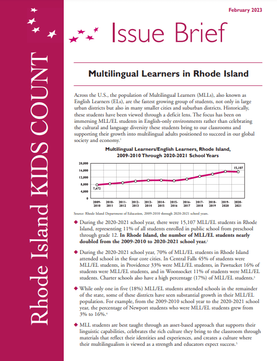 Education – Rhode Island KIDS COUNT